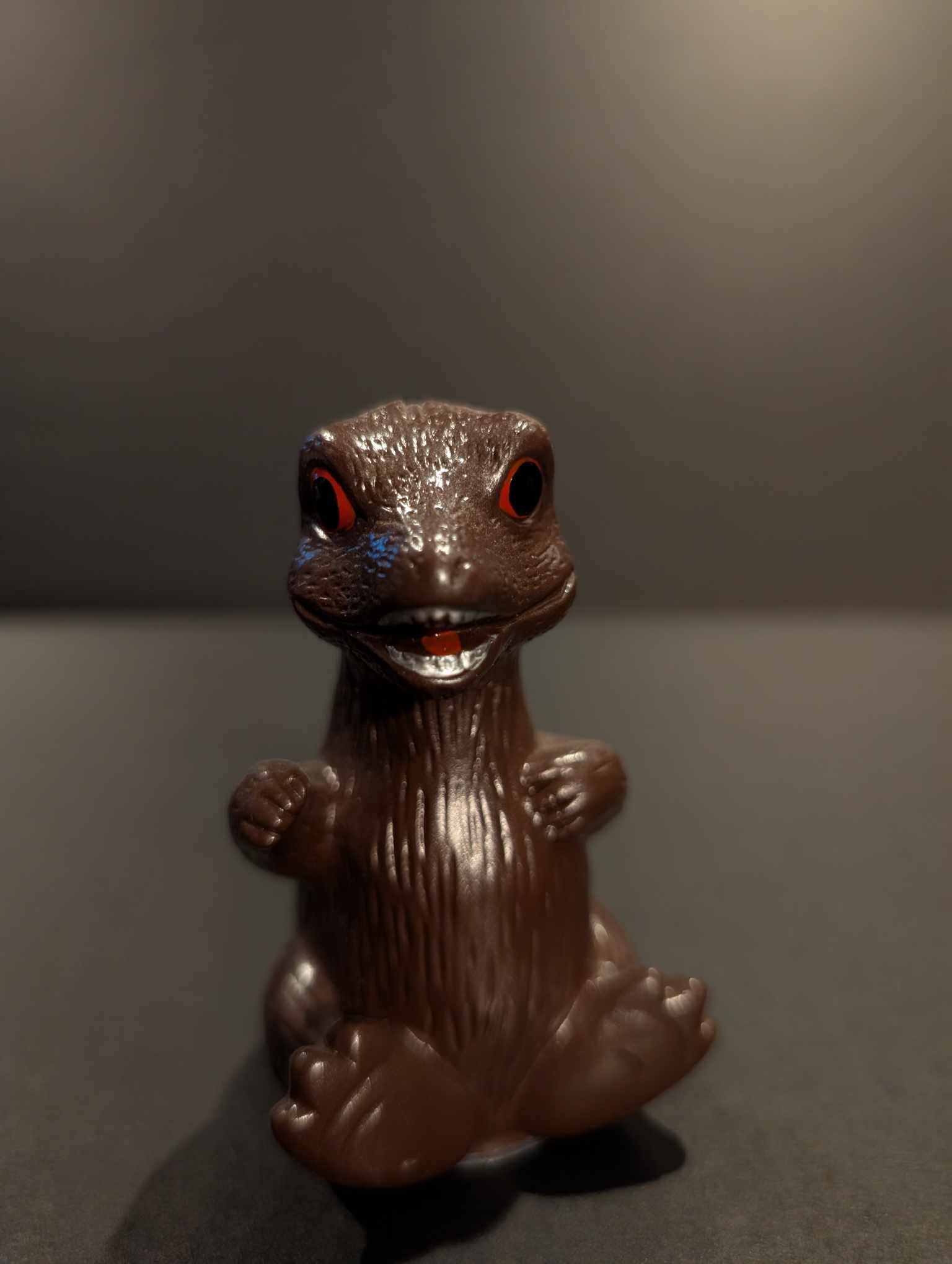 M1GO Baby Godzilla (Bullmark Style) Brown Vinyl Figure