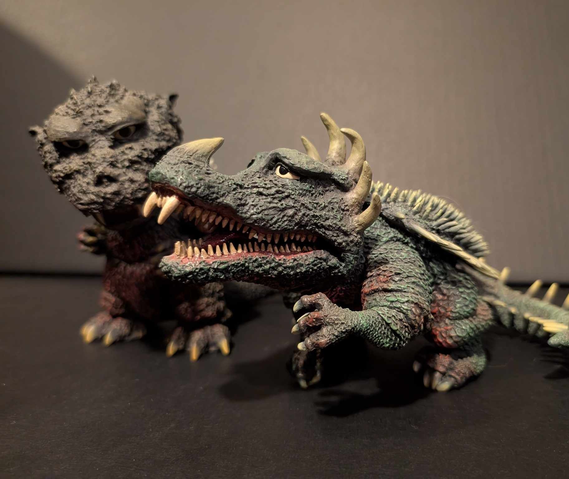 X-Plus Deforeal Godzilla 1955 & Anguirus 1955 (Defo Real) Set